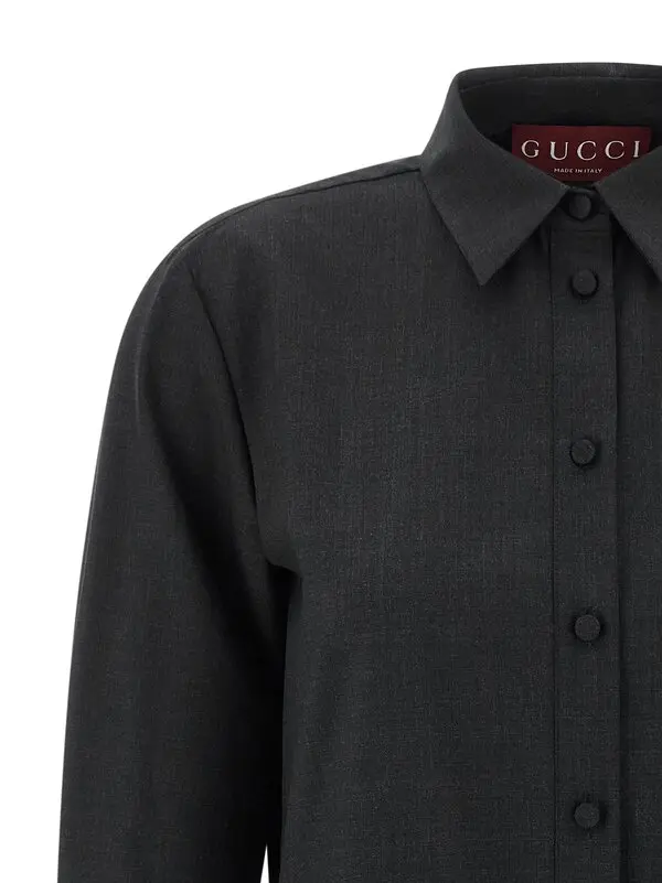 Gucci Wool Morsetto Mini Dress