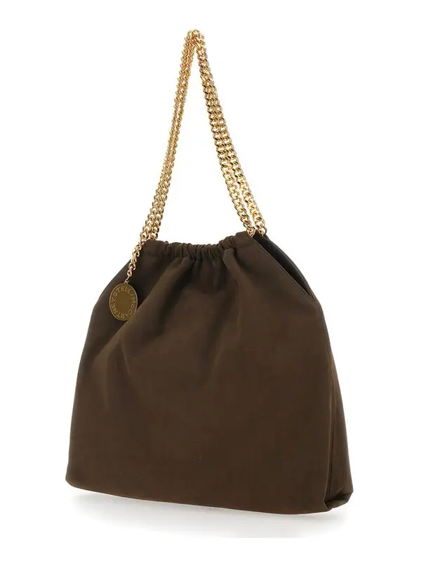 Stella McCartney Falabella Shoulder Bag With Chain Strap And Drawstring Closure In Eco-leather