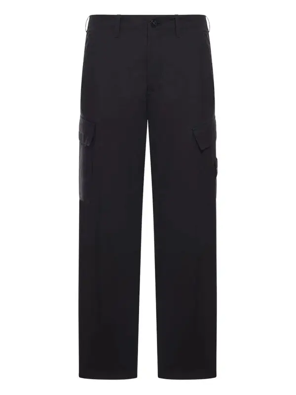 Stone Island Cotton Cargo Trousers