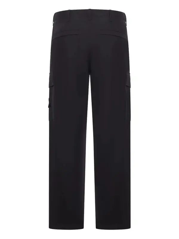 Stone Island Cotton Cargo Trousers