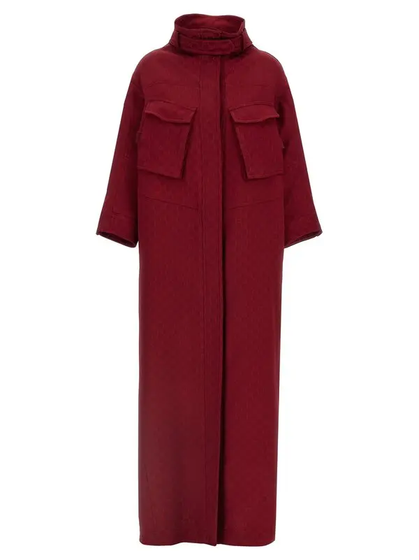 Gucci Gg Jacquard Coat