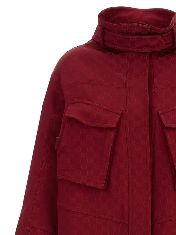 Gucci Gg Jacquard Coat