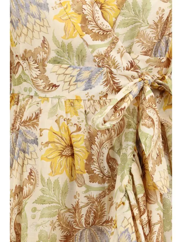Zimmermann Daylight Wrap Mini Dress