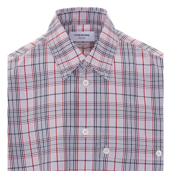Thom Browne Check Oversize Shirt - Multicolor