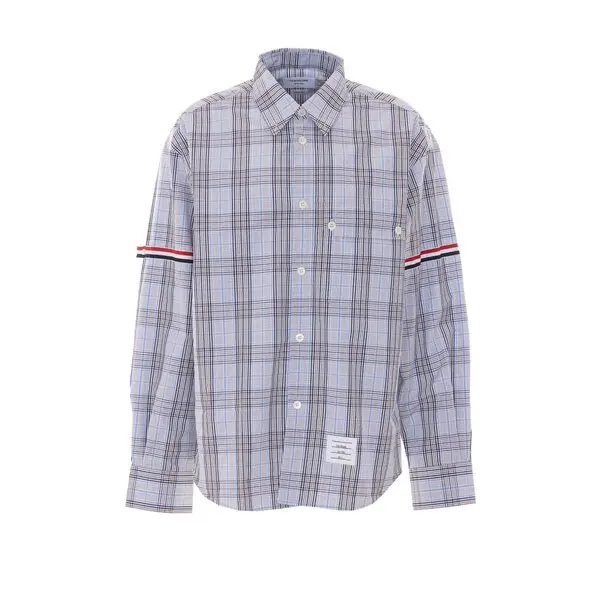 Thom Browne Check Oversize Shirt - Multicolor