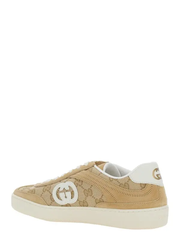 Gucci Gg All-over Suede Sneakers - Multicolor
