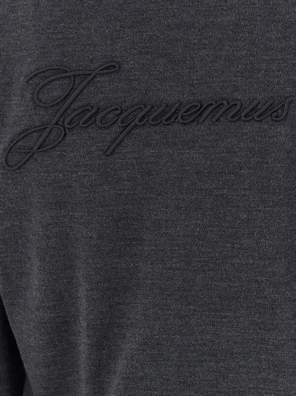 Jacquemus Le Cardigan Brodé Merino Wool Cardigan