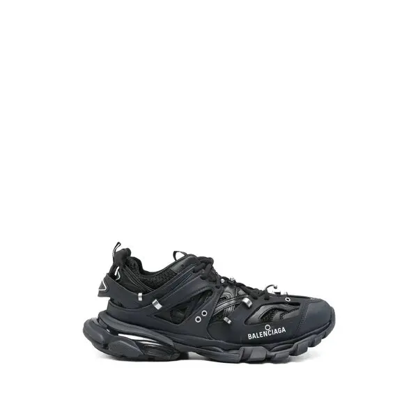 Balenciaga Cutout Low-top Trainers - Black