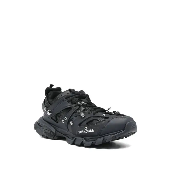 Balenciaga Cutout Low-top Trainers - Black