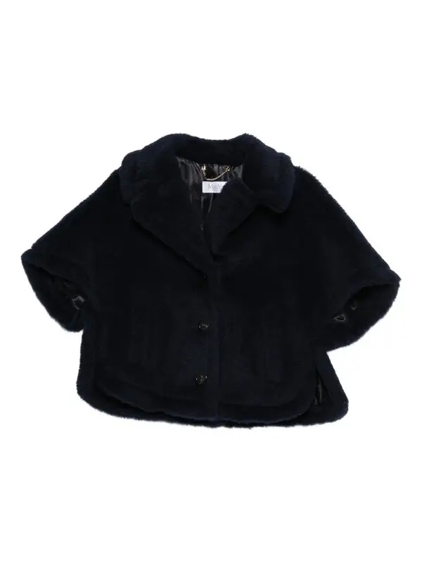 Max Mara Wool Blend Cape - Multicolor