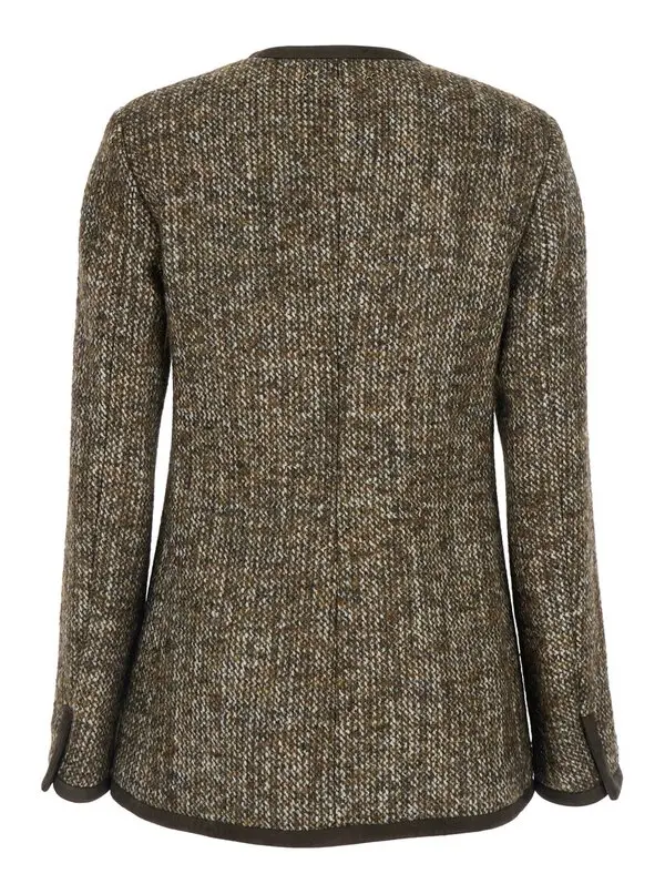 GOLDEN GOOSE Crew Neck Jacket - Multicolor