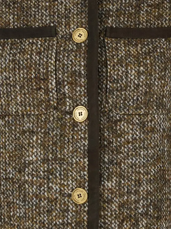 GOLDEN GOOSE Crew Neck Jacket - Multicolor