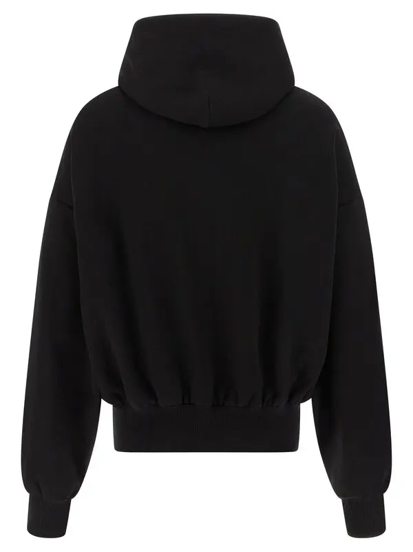 Dolce & Gabbana Flocked Print Hoodie