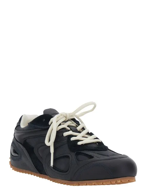 Axel Arigato Slow Runner" Leather And Suede Sneakers - Multicolor
