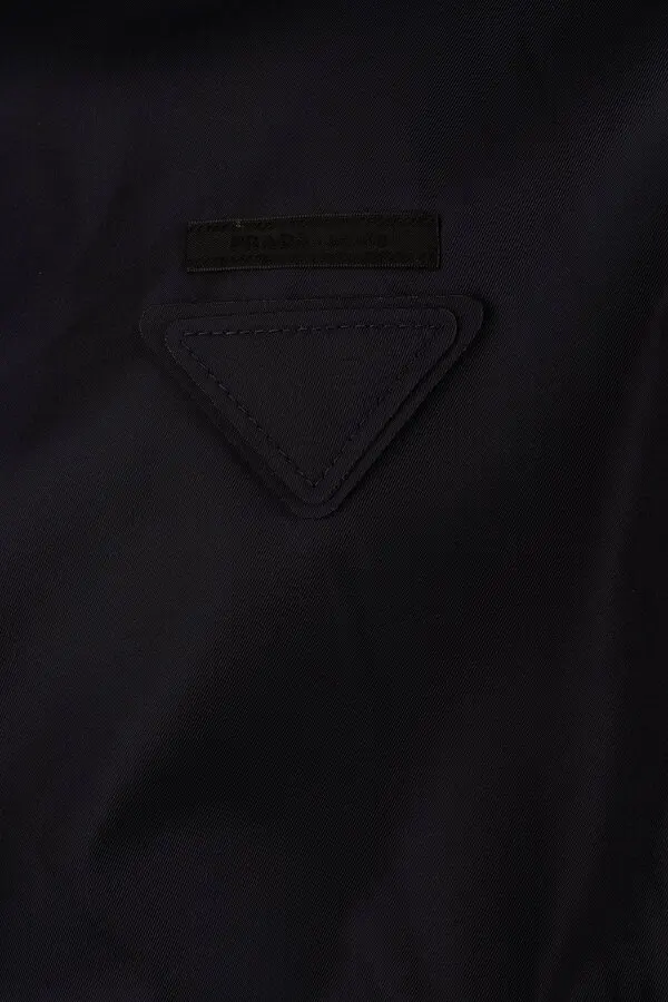 Prada Zip-up Jacket With Logo Detail