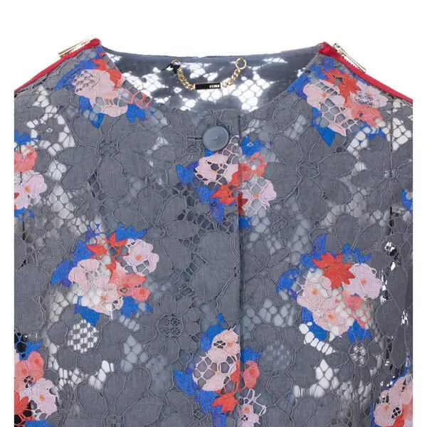 Fendi Bouquet Printed Lace Blouson