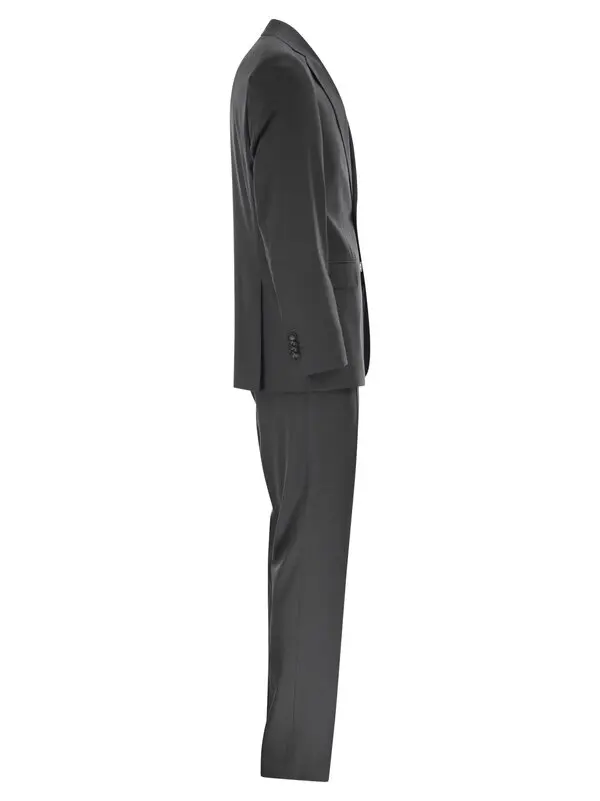 BOSS Stretch Virgin Wool Blend Suit - Multicolor