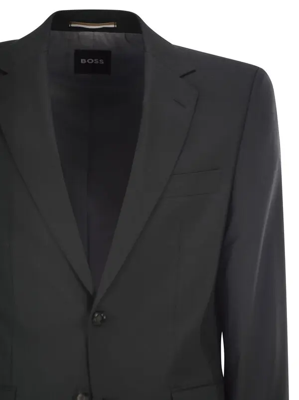 BOSS Stretch Virgin Wool Blend Suit - Multicolor