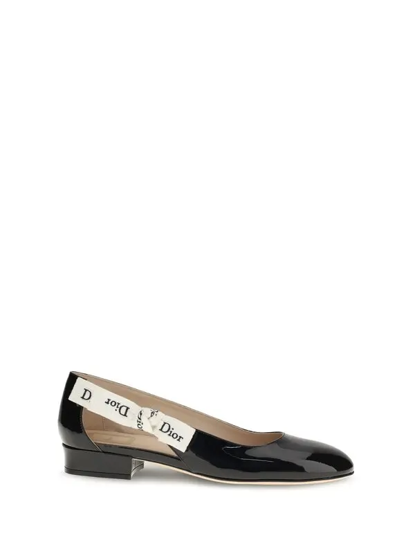 Dior Patent Leather Slingback Pumps