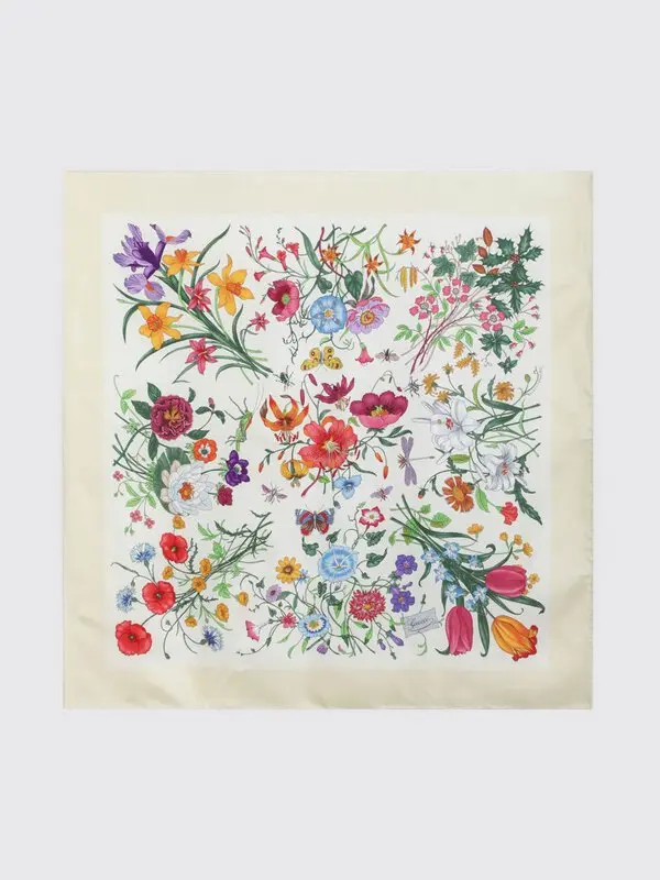 Gucci Neck Scarf - Yellow