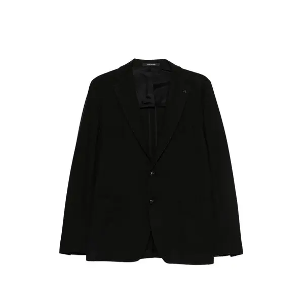 Tagliatore Cotton Blazer With Notched Lapels