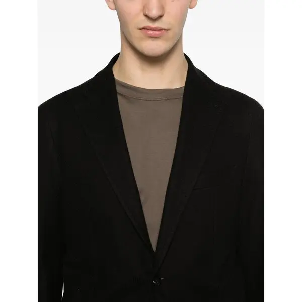 Tagliatore Cotton Blazer With Notched Lapels