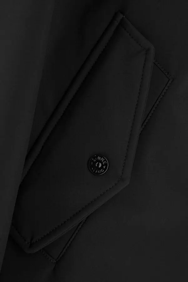 Stone Island Zip Up Jacket With Stand Collar - Multicolor