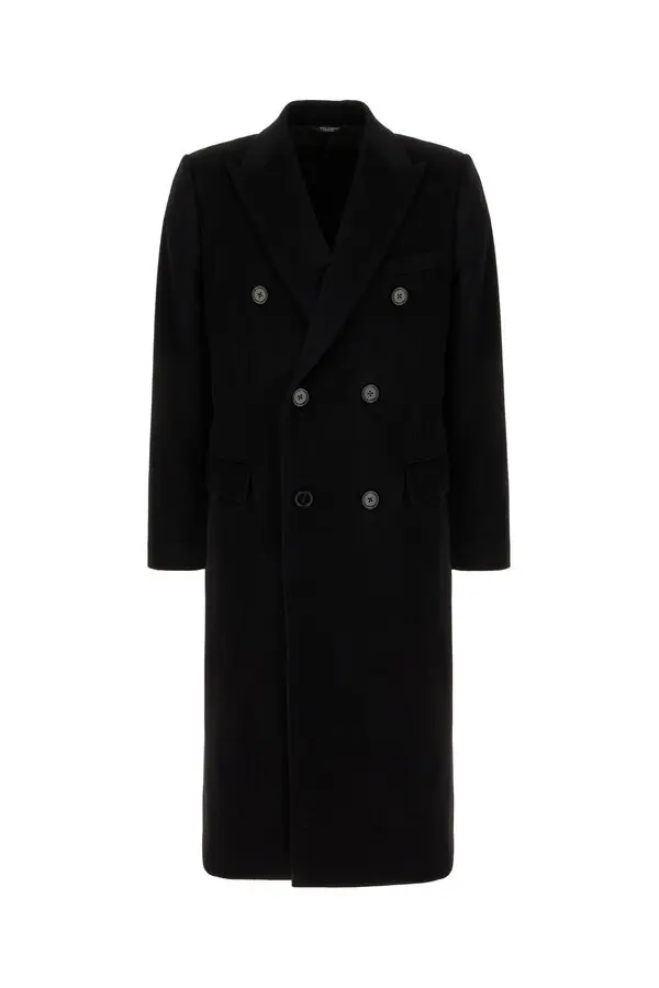 Dolce & Gabbana Double Breasted Coat - Multicolor