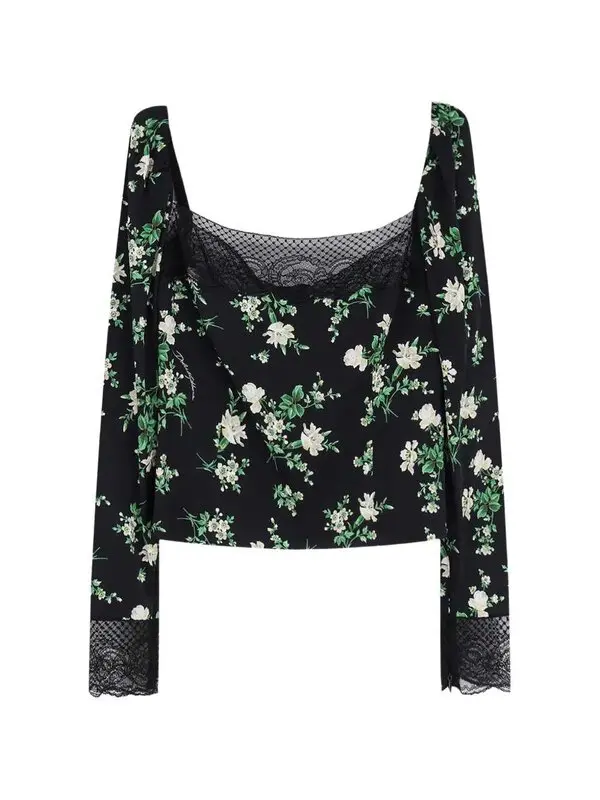 Dolce & Gabbana Floral Lace Blouse