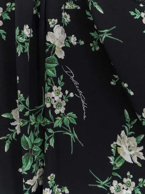 Dolce & Gabbana Floral Lace Blouse - Multicolor