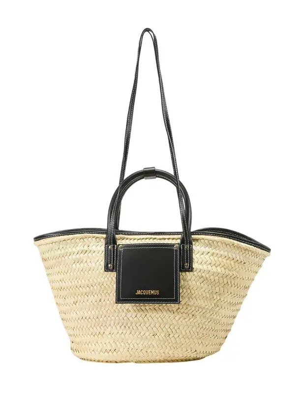 Jacquemus The Soli Basket Bag - Black