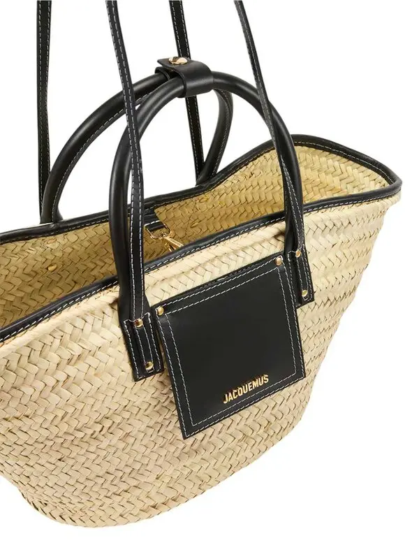 Jacquemus The Soli Basket Bag - Black