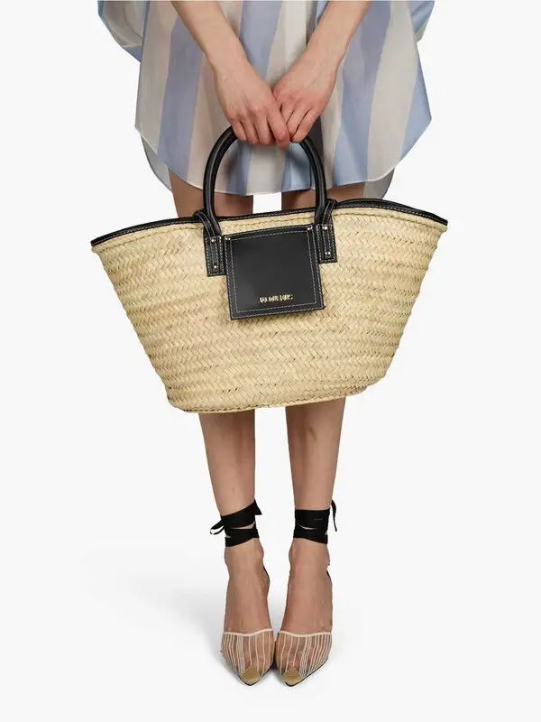 Jacquemus The Soli Basket Bag - Black