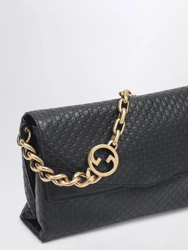 Gucci Shoulder Bag With Chain Strap - Black