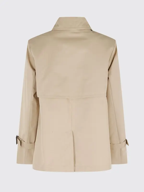 Max Mara Double Breasted Button Detailed Coat