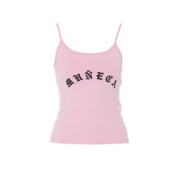 WILLY CHAVARRIA Muneca Cholita" Graphic Print Tank Top