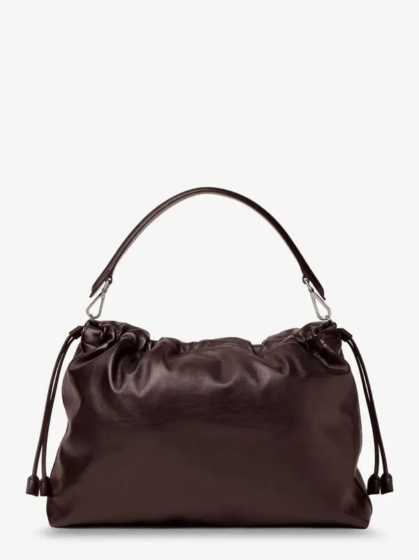 Fendi Maxi Messenger Leather Shoulder Bag - Multicolor