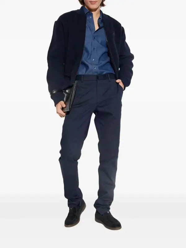 Etro Embroidered Logo Cotton Shirt
