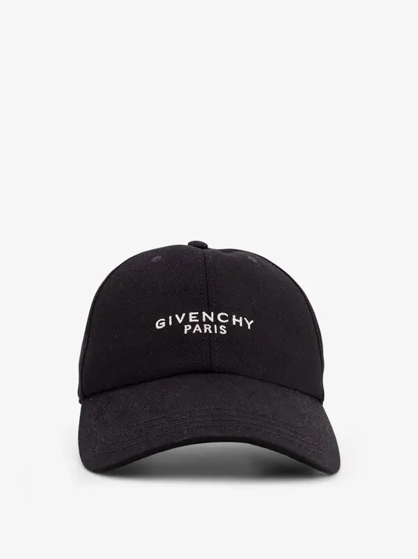 Givenchy Cotton Baseball Cap - Black