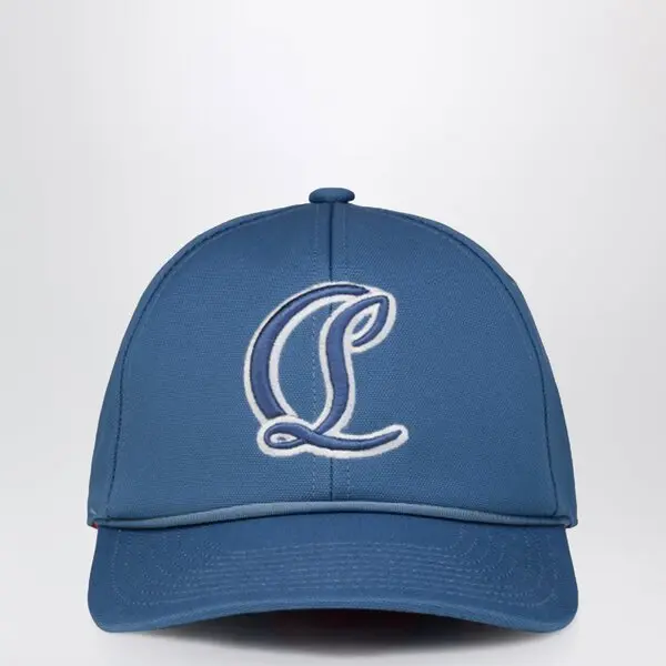 CHRISTIAN LOUBOUTIN Mooncrest Baseball Cap - Blue