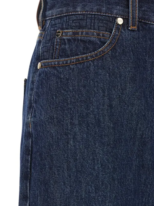 Fendi Five-pocket Denim Jeans