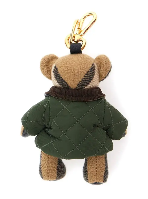 Burberry Thomas Bear Charm With Clasp - Multicolor