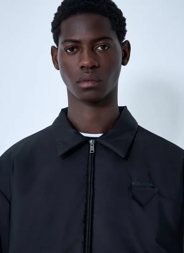 Prada Re-nylon Short Down Jacket