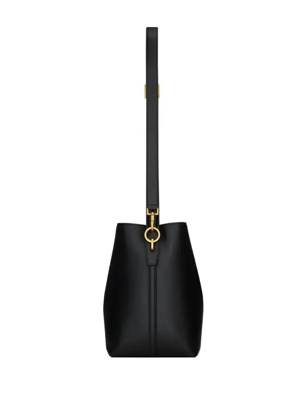 Saint Laurent Le 37 Bucket Bag In Shiny Leather