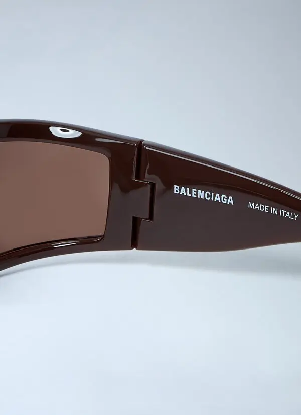 Balenciaga Sunset Rectangle Sunglasses - Multicolor