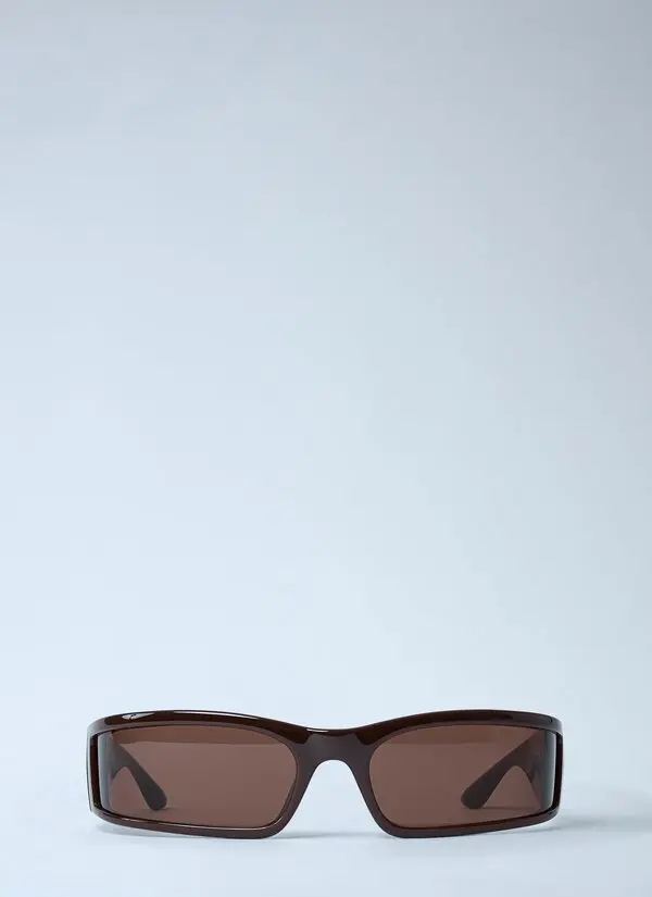 Balenciaga Sunset Rectangle Sunglasses - Multicolor