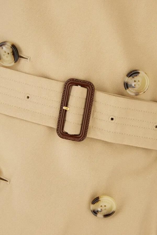 Burberry Double Breasted Belted Trench Coat