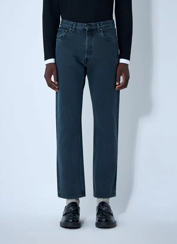 Prada Over-dyed Straight-leg Jeans - Multicolor