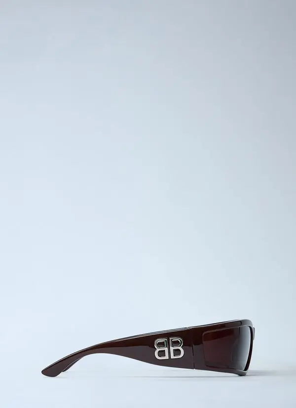 Balenciaga Sunset Rectangle Sunglasses - Multicolor