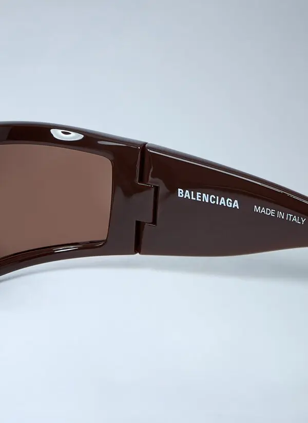 Balenciaga Sunset Rectangle Sunglasses - Multicolor